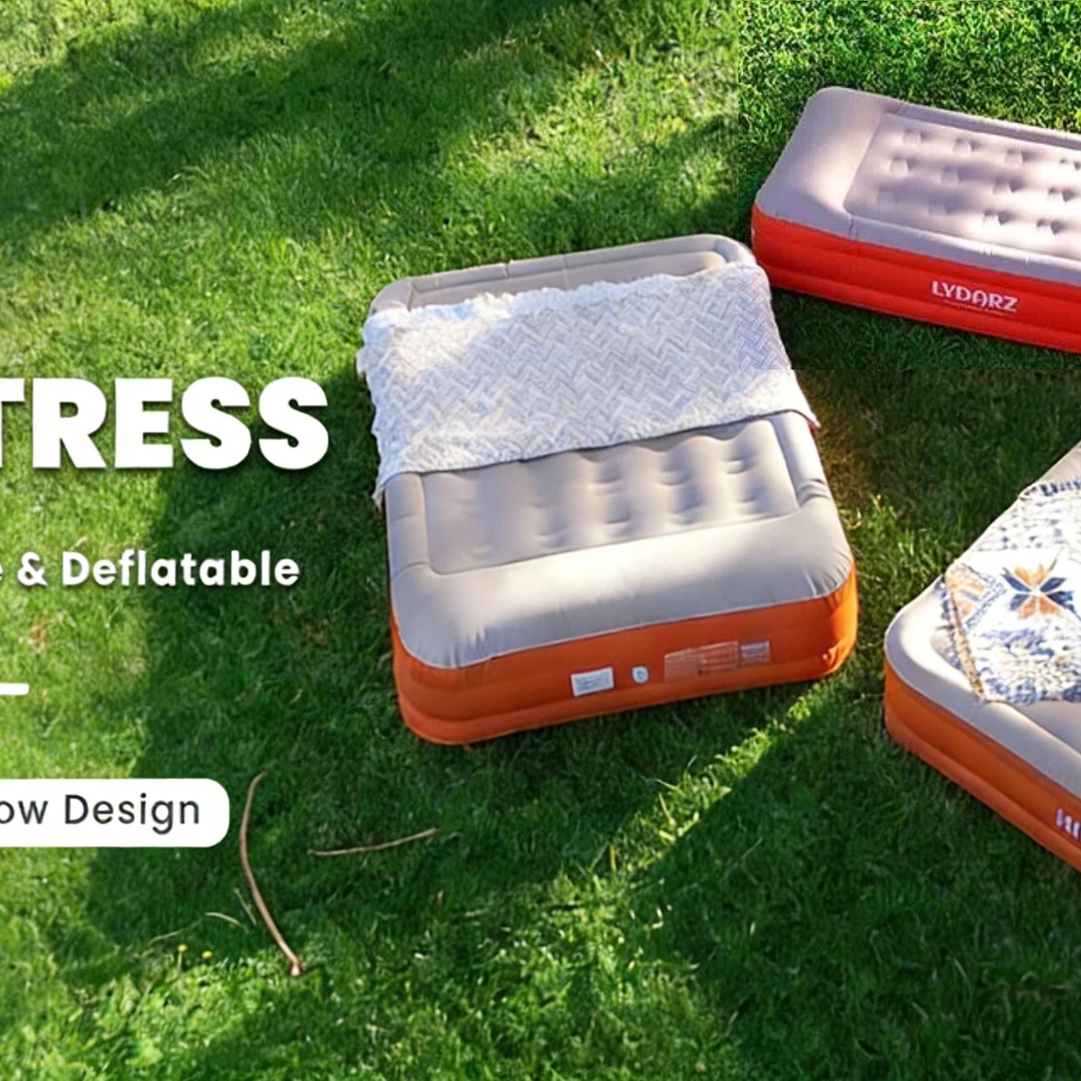 From Box to Bed in 3 Minutes: Meet the LYDARZ Air Mattress with a Buil