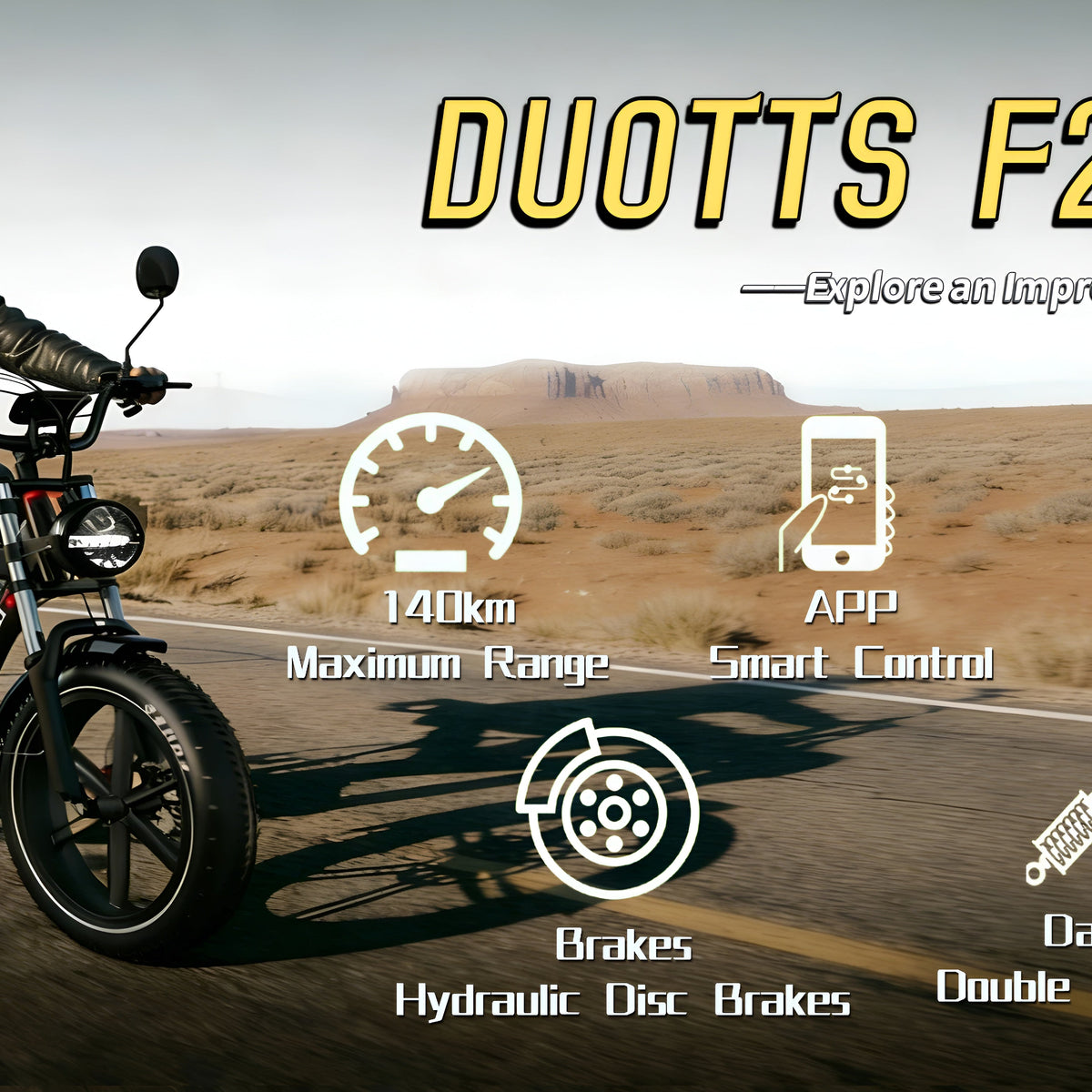 The Ultimate Urban Explorer: DUOTTS F20 Electric Bike With 1000W Power ...